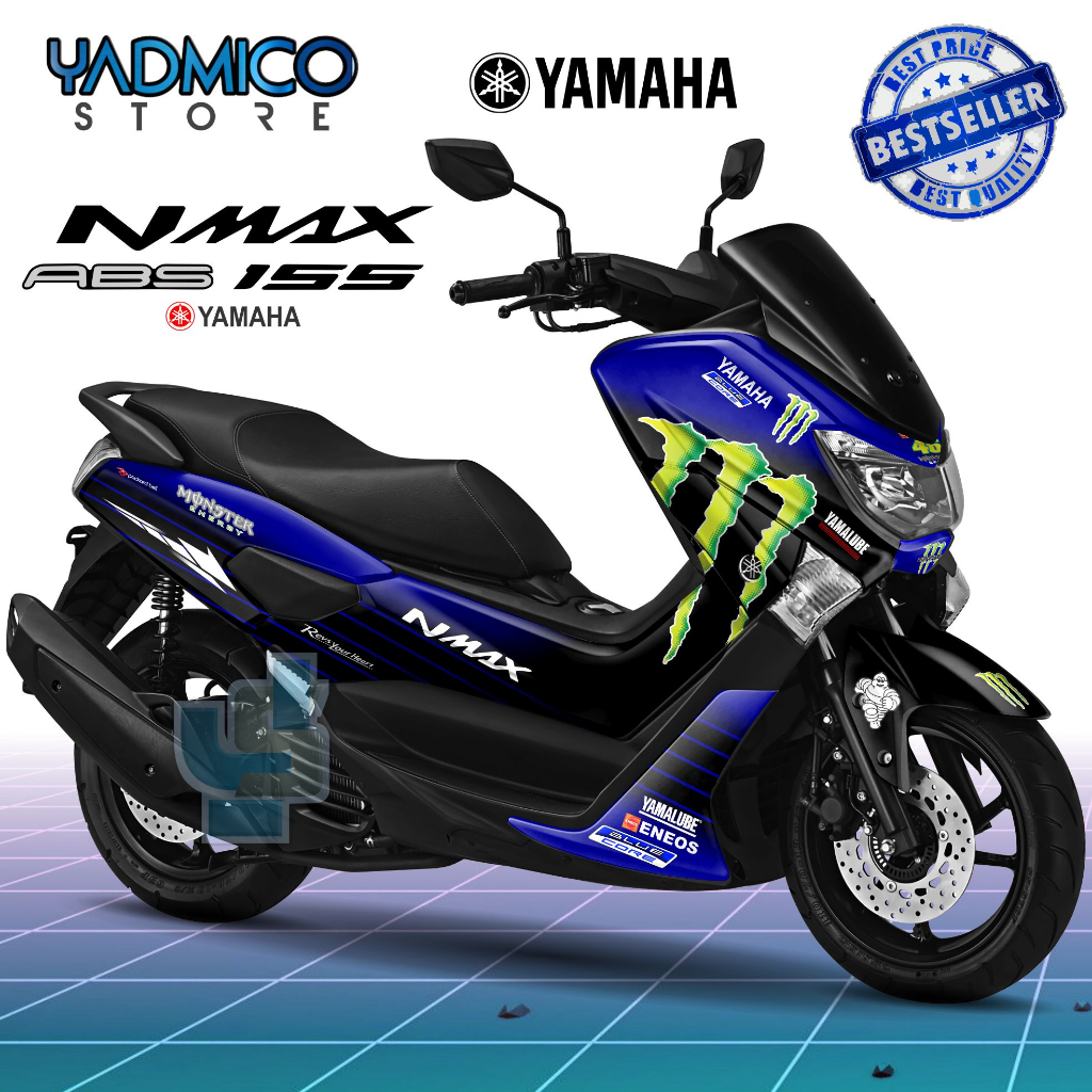 Jual Decal Nmax Old Full Body - Stiker Motor Nmax Old Full Body - Dekal ...