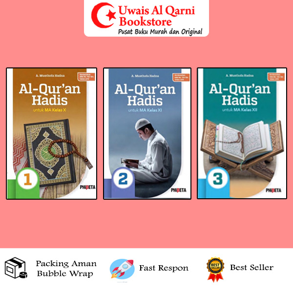 Jual ORIGINAL BUKU AL-QURAN HADIS PENILAIAN SMA/MA KELAS 10 11 12 KMA 2019 - ERLANGGA | Shopee ...