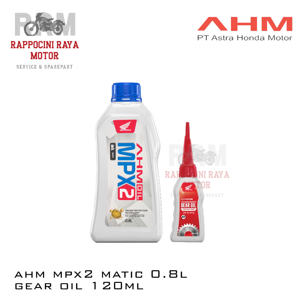 Jual Oli AHM MPX2 0,8 Liter / Oli Gardan AHM Original MPX 2 | Shopee ...