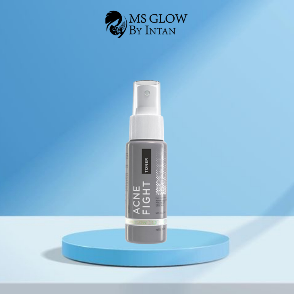 Jual MS Glow Toner Acne Fight Botol Spray Original | Shopee Indonesia