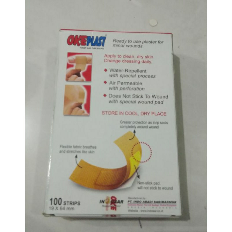 Jual Plester Luka || Obat luka || Okeplas (isi 5pcs) | Shopee Indonesia