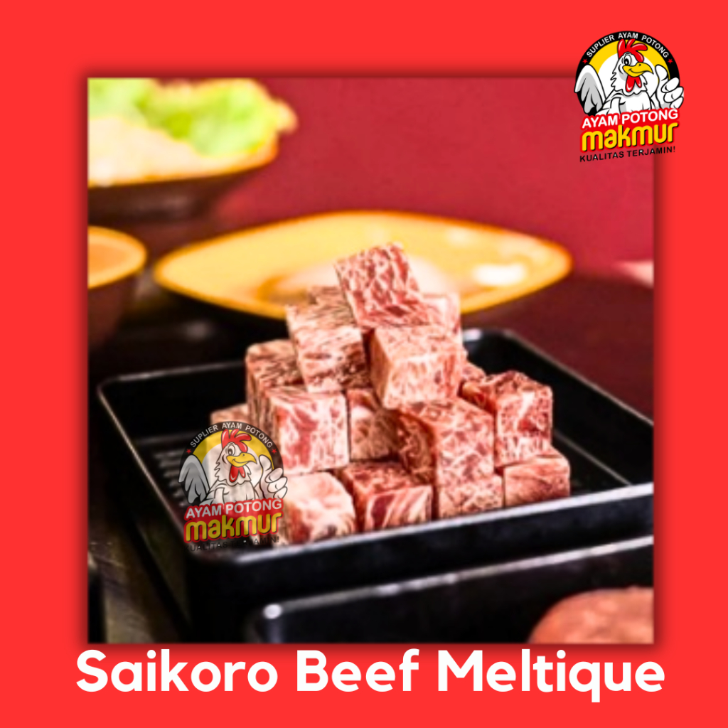 Jual Daging Beef Wagyu Saikoro Cubes Meltique Halal Meltik | Shopee ...