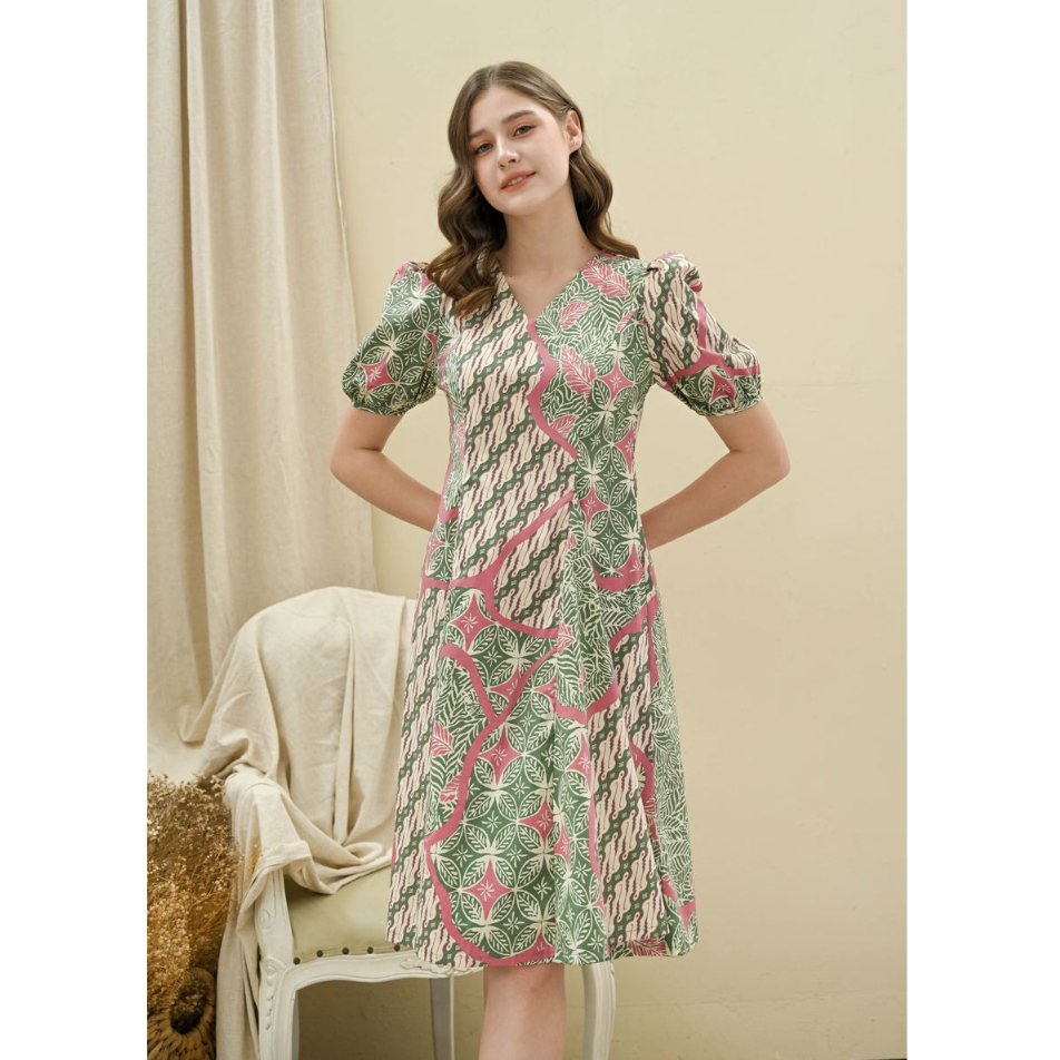 Jual 319 Series - Dress Batik Series / Seragam Batik Family / Terusan ...