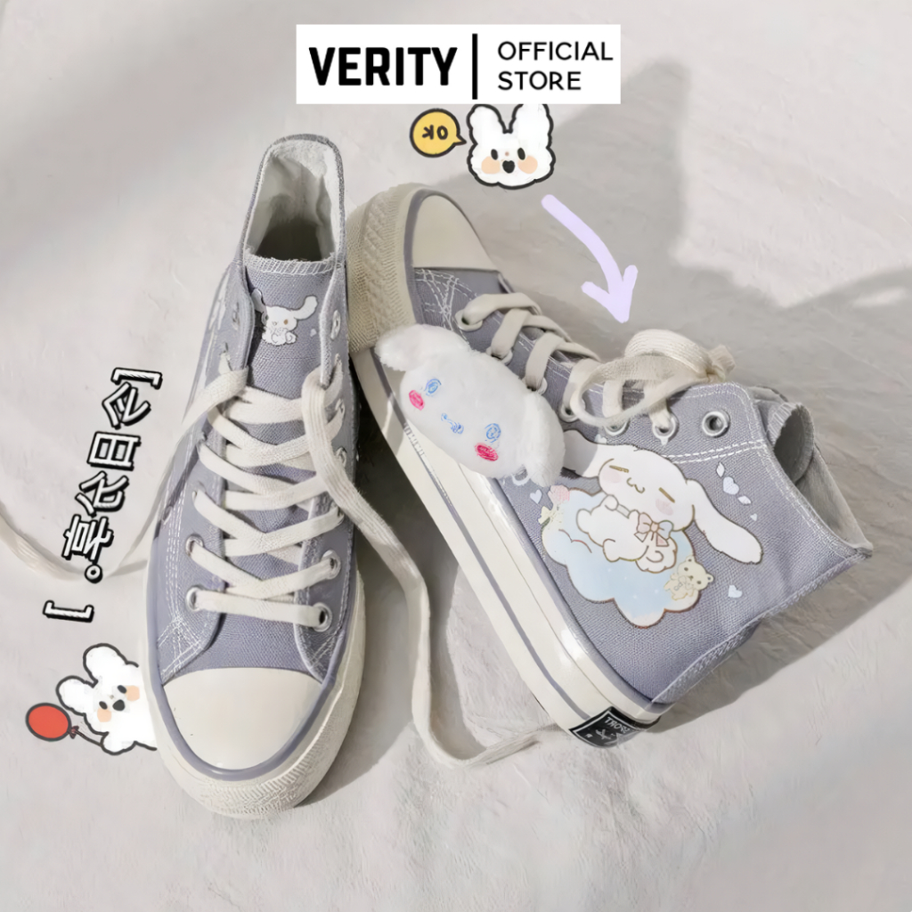 Jual VERITY Sepatu Korean Style Wanita Cinnamoroll | Shopee Indonesia