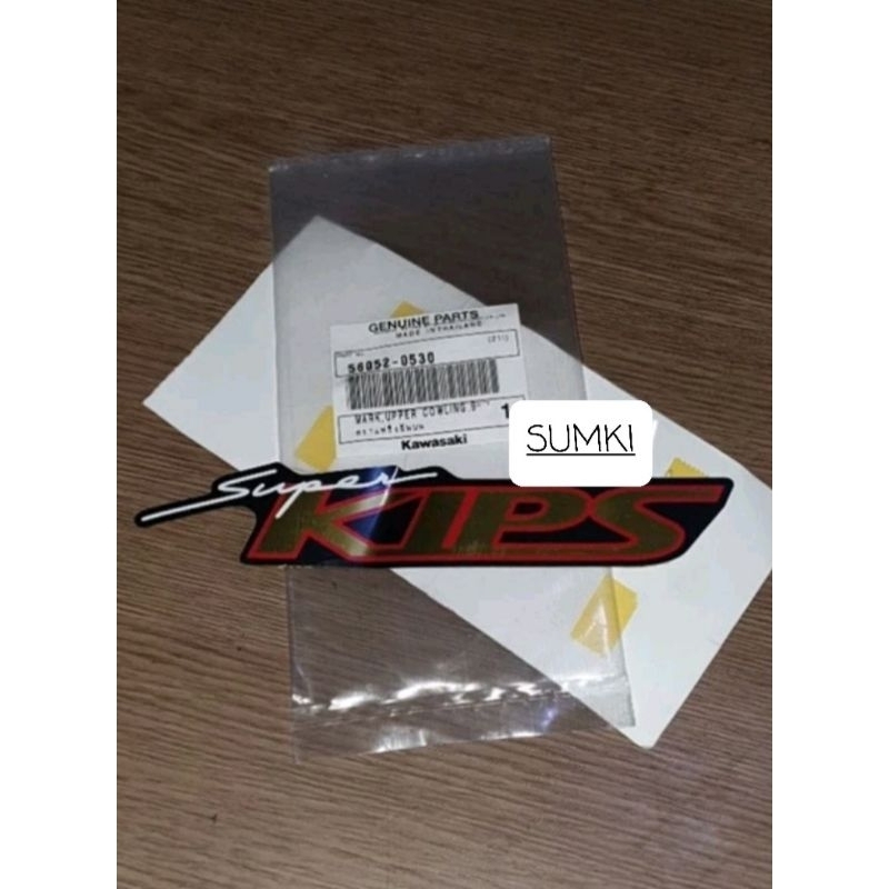 Jual STIKER STRIPING SUPER KIPS NINJA RR OLD ZX KRR HITAM ORIGINAL KGP ...