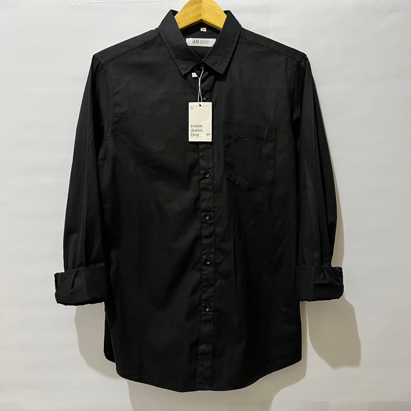 Jual Kemeja Panjang Polos Model Kerah Kemeja Polos HM Kemeja Model ...