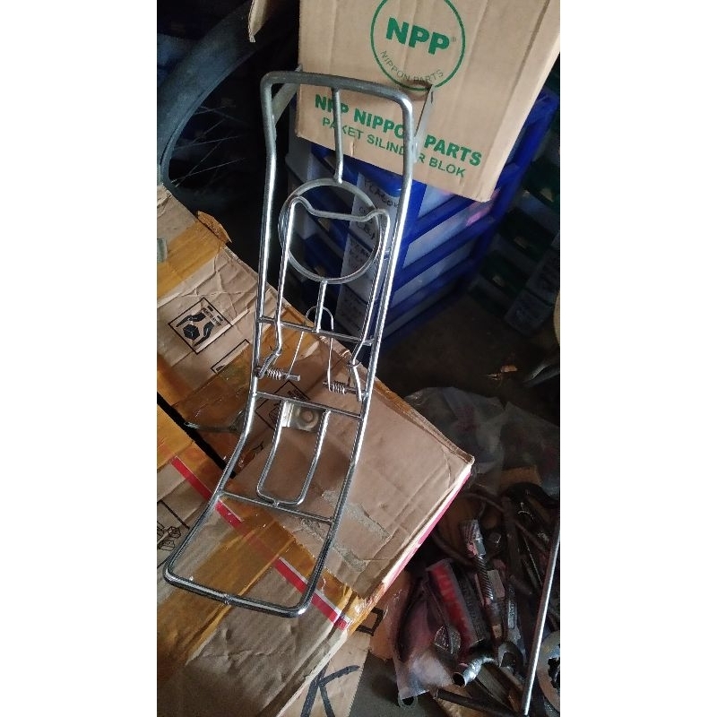 Jual Besi bagasi rak jepit keranjang tengah yamaha Jupiter z nos | Shopee Indonesia