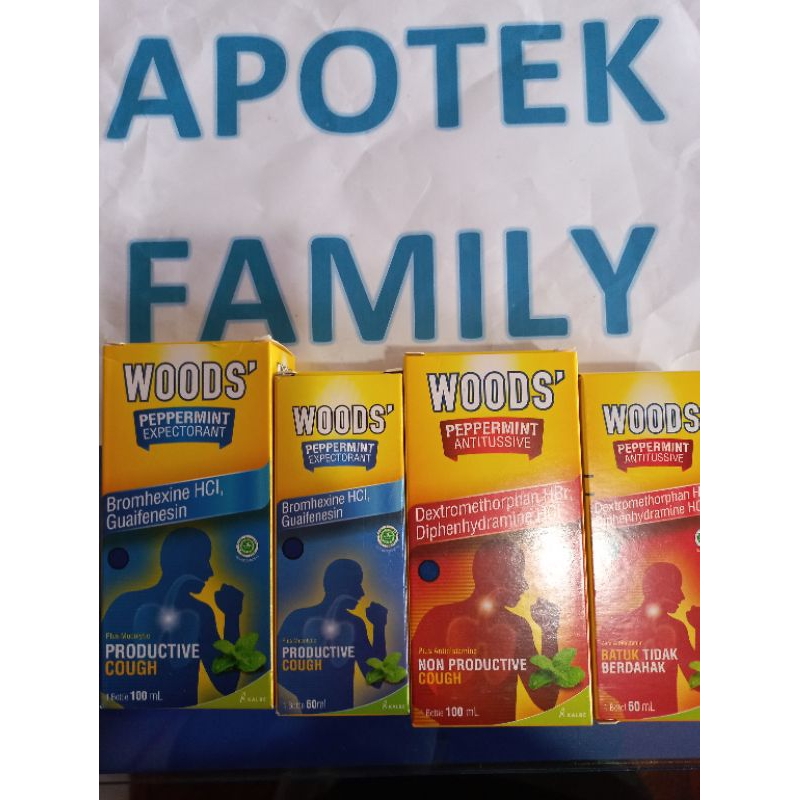 Jual Woods Expectorant Obat Batuk Berdahak / Woods Antitussive Obat ...