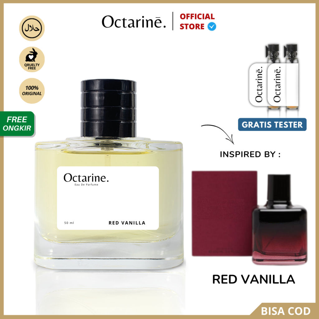 Jual Octarine - Parfum Wanita Pria Tahan Lama Aroma Sweet Lembut Elegan Inspired By RED VANILLA ...