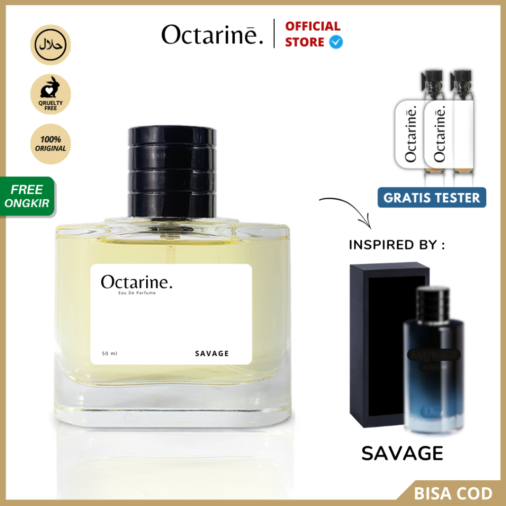 Jual Octarine - Parfum Pria Tahan Lama Aroma Fresh Woody Spicy Elegant ...
