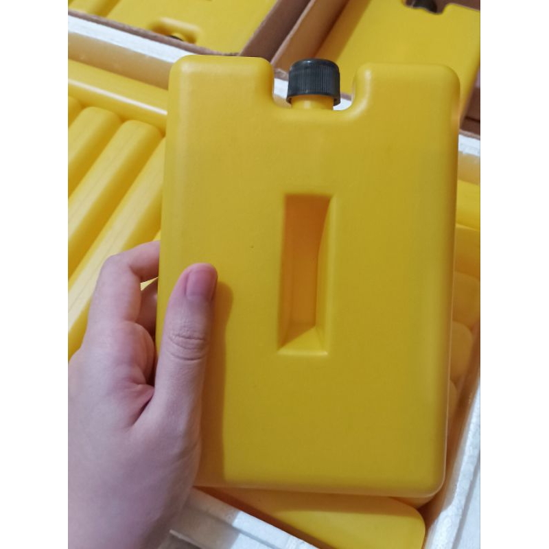 Jual BOX PENDINGIN YELLOW ICE PACK KUNING / COOL BOX / ICE GEL / COOLER ...
