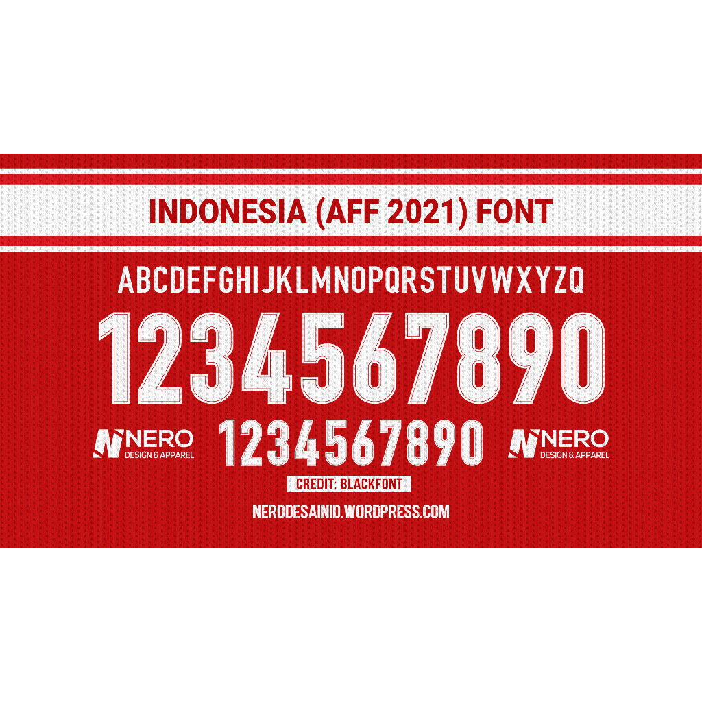Jual Cetak Sablon Custom Nama Pemain Nomor Punggung Nama Tim untuk ...