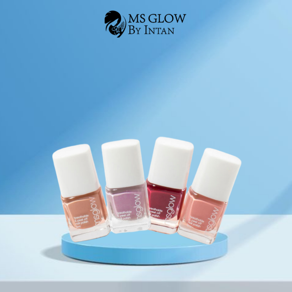 Jual MS Glow Nail Polish Kutek Pewarna Kuku Halal | Shopee Indonesia