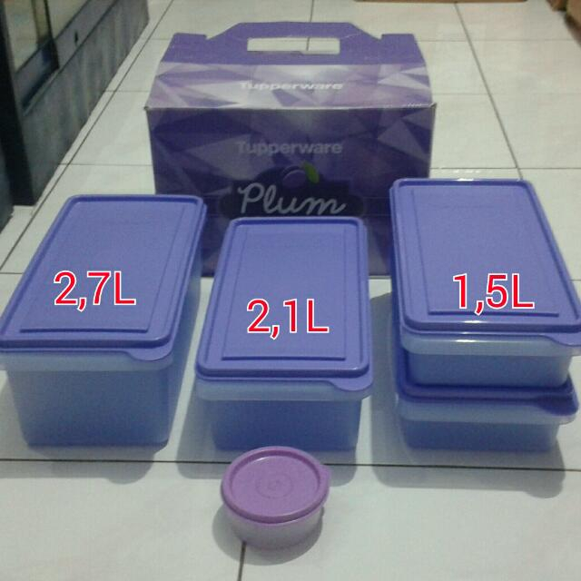 Jual plum collection medium Tupperware wadah sayuran | Shopee Indonesia
