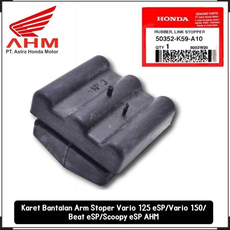 Jual Rubber Link Stoper 50352-K59-A10 karet mounting bantalan arm Vario ...
