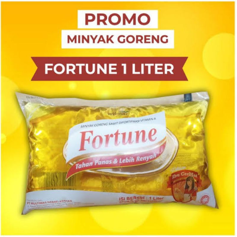 Jual FORTUNE Minyak Goreng 1 Liter | Shopee Indonesia