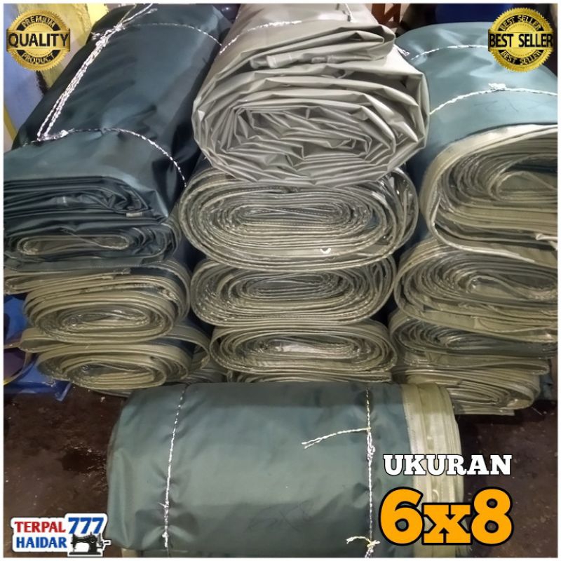 Jual Terpal kain cv tentara ukuran 6x8 | Shopee Indonesia