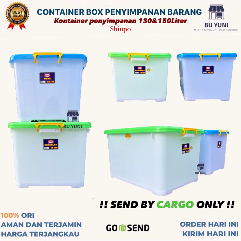 Jual SHINPO CONTAINER BOX KONTAINER BOX TEMPAT PENYIMPANAN BARANG ...