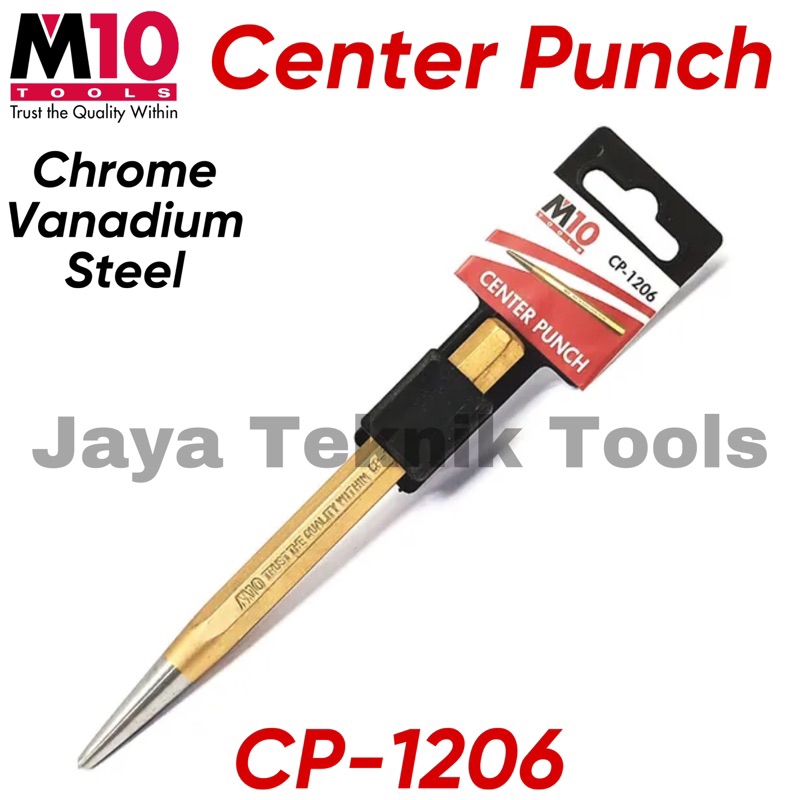 Jual Center Punch Penanda Penitik Bor M10 Besi CP1206 Penanda Manual ...