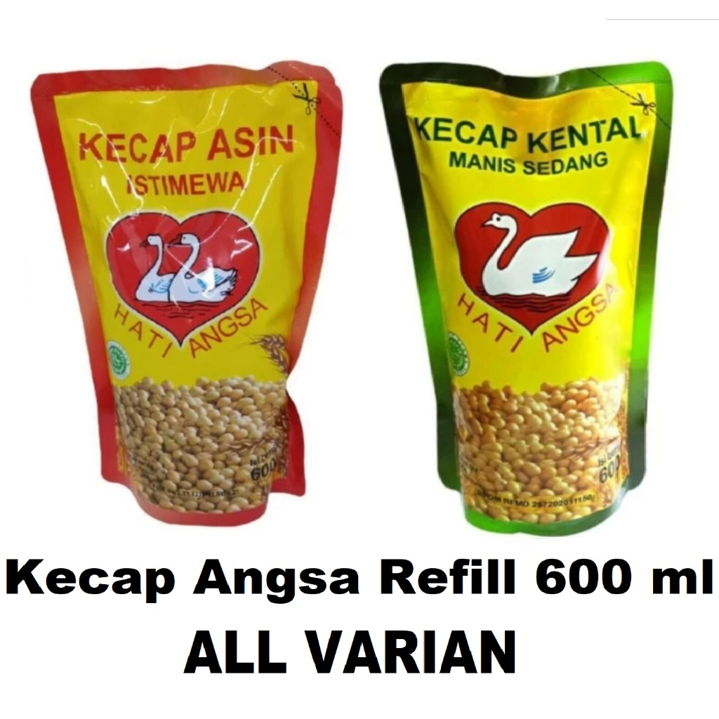 Jual Kecap Asin Angsa Cap Angsa Kemasan Refill | Shopee Indonesia