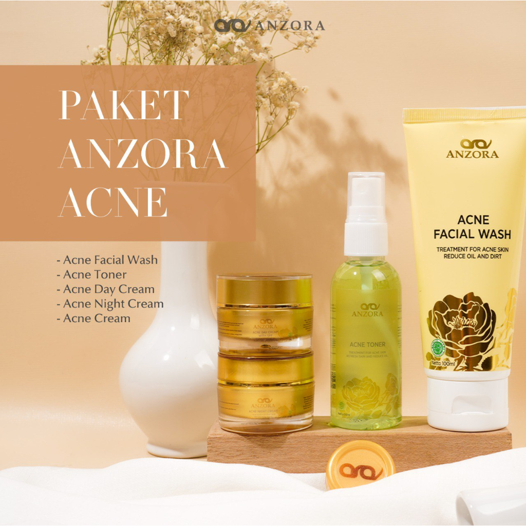 Jual ANZORA ACNE SERIES (Paket Acne) | Shopee Indonesia