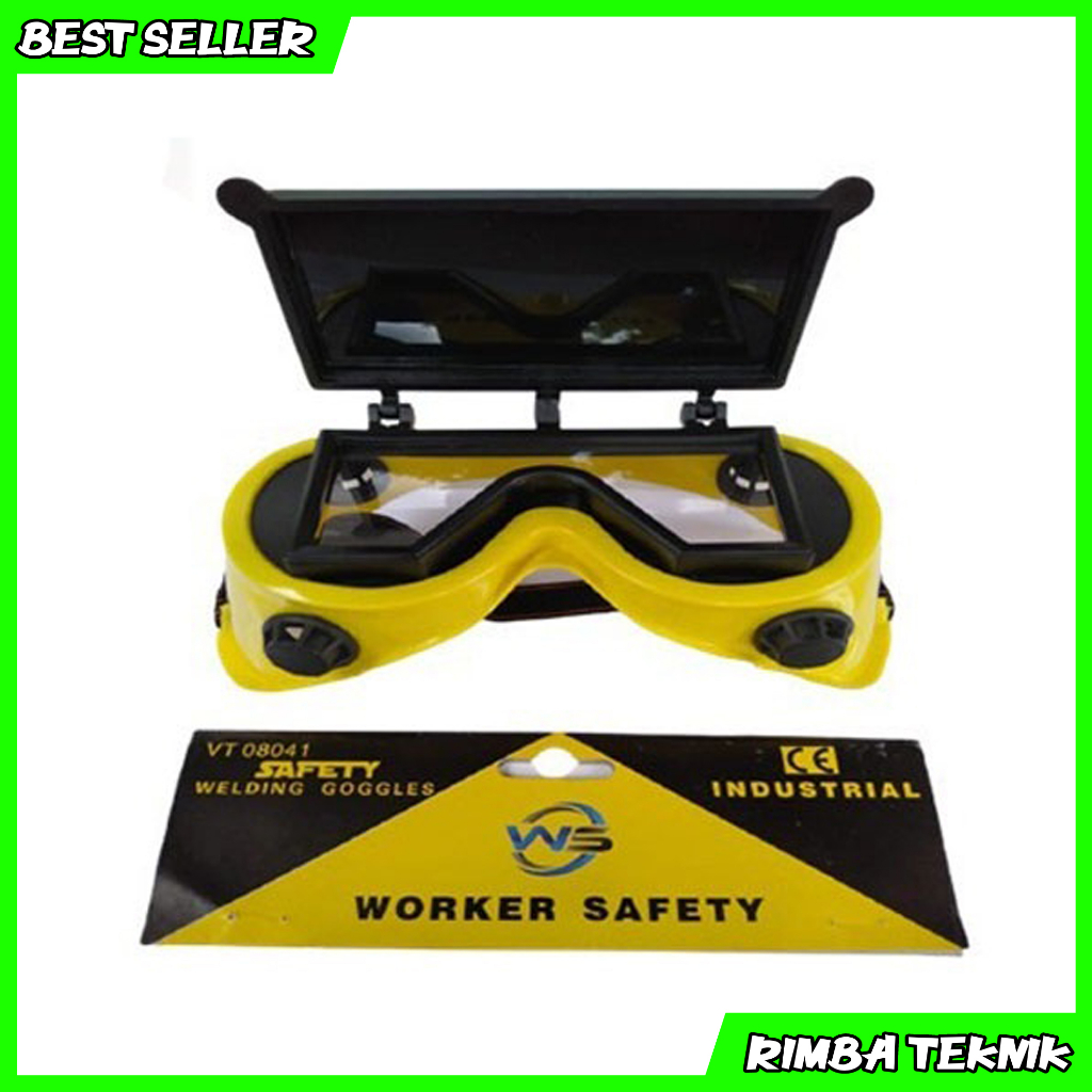 Jual Kacamata Las Gerinda Buka Tutup WS Worker savety Welding goggles ...