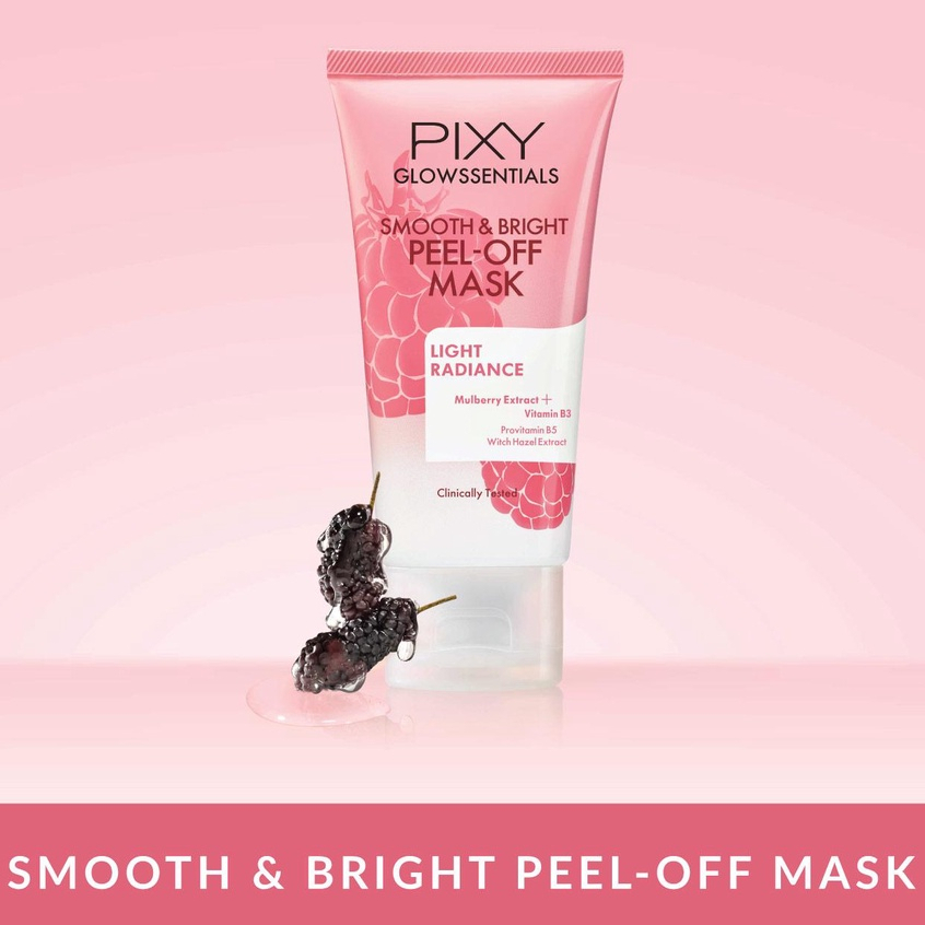 Jual PIXY Glowssentials Smooth & Bright Peel-Off Mask 60gr - Mengangkat ...