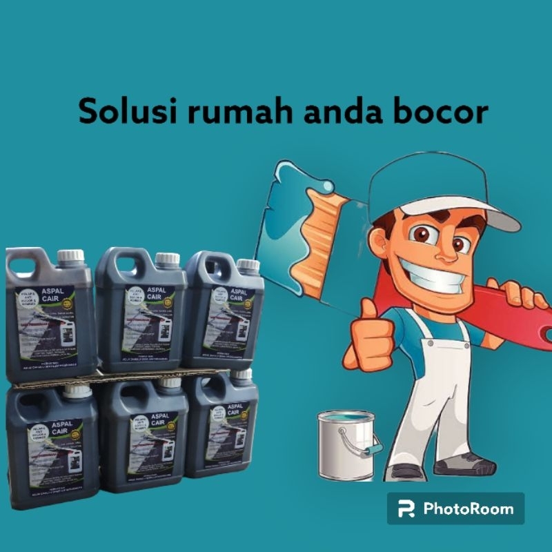 Jual Cat Pelapis Anti Bocor Aspal Cair Anti Bocor Asphalt Emulsion for ...