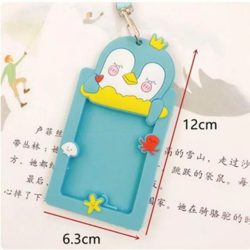Jual Name Tag Karakter /Name Tag Motif ID Card Holder/Name Tag Lucu ...