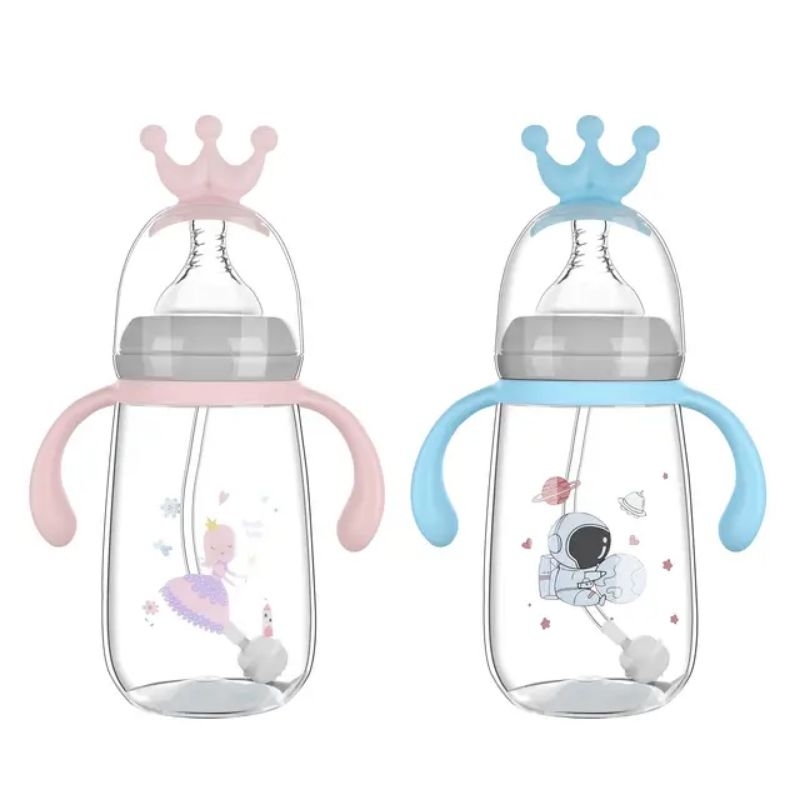 Jual BOTOL MINUM BAYI KARAKTER PRETTY BABY BOTOL SUSU LUCU TERMURAH BPA FREE FOOD GRADE 180Ml ...