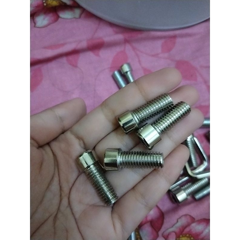 Jual BAUT L 12 Baut Spion Suzuki baut sepeda listrik M8 x 25 | Shopee ...