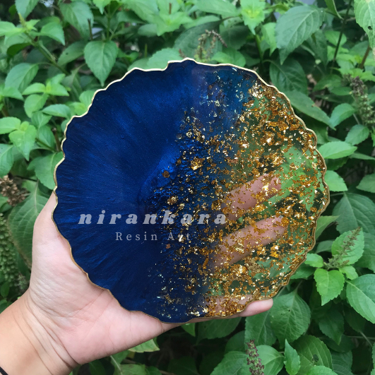 Jual READY STOK!! RESIN COASTER UNTUK HIASAN MAHAR | RESIN TATAKAN EMAS ...
