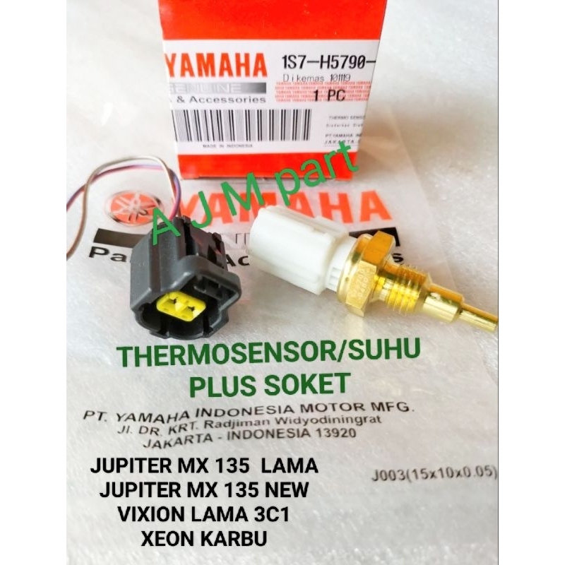 Jual THERMOSENSOR SENSOR SUHU EOT PLUS SOKET EOT YAMAHA XEON JUPITER MX ...