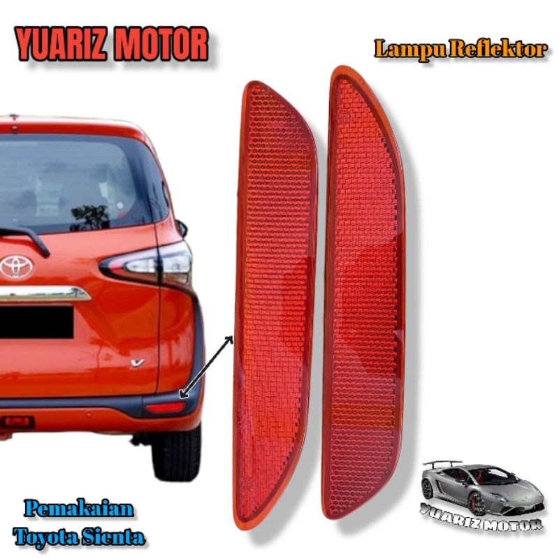 Jual Reflektor Mata Kucing Bumper Belakang Toyota Sienta Original ... Jual Reflektor Mata Kucing Bumper Belakang Toyota Sienta Original ...