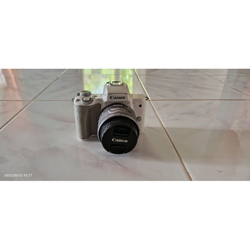 Jual Canon EOS M50 + Lensa Kit + Lensa 50mm f1.8 + Bonus | Shopee Indonesia
