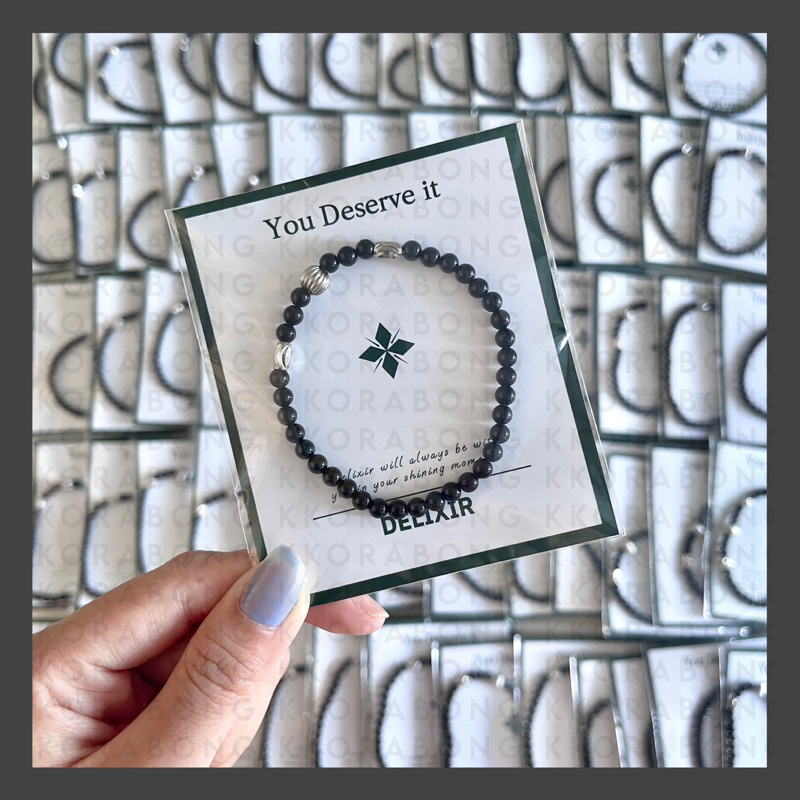 Jual [ORDER] DELIXIR Onyx Bracelet JK Jungkook | Shopee Indonesia