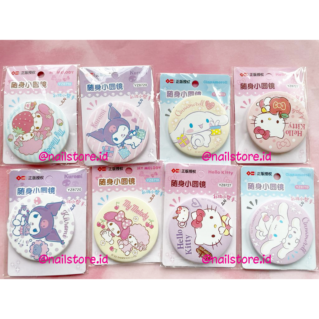 Jual MINI KACA CERMIN KARAKTER LUCU BISA DIBAWA KEMANA-MANA MIRROR ...