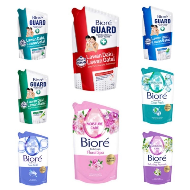 Jual biore 400ml/sabun cair biore 400ml/sabun cair/biore/biore body ...