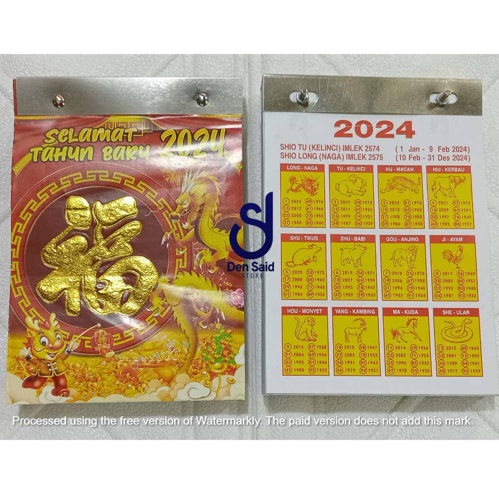 Jual KALENDER HARIAN SOBEK SEDANG 2024 | Shopee Indonesia