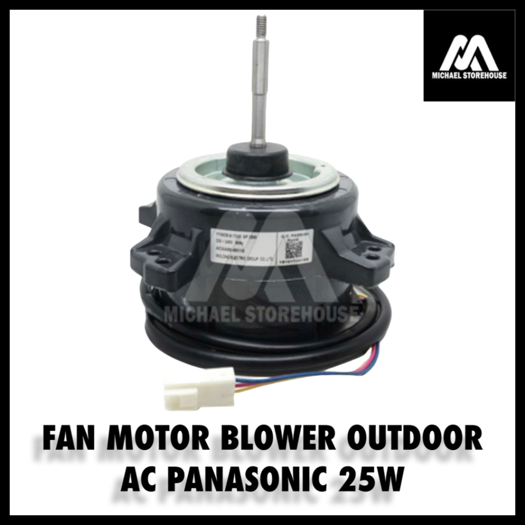 Jual FAN MOTOR BLOWER OUTDOOR AC PANASONIC 25W | Shopee Indonesia