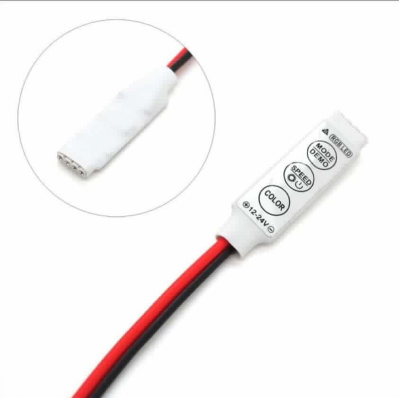 Jual LED Controller RGB Dimmer Mini 12-24V 6A Modul LED Controller ...