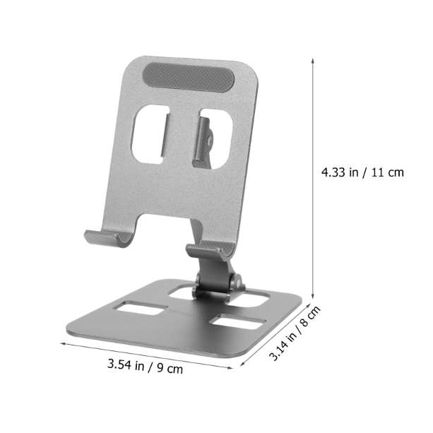 Jual Phone Stand Holder Besi Aluminium Meja Foldable HD369 | Shopee ...