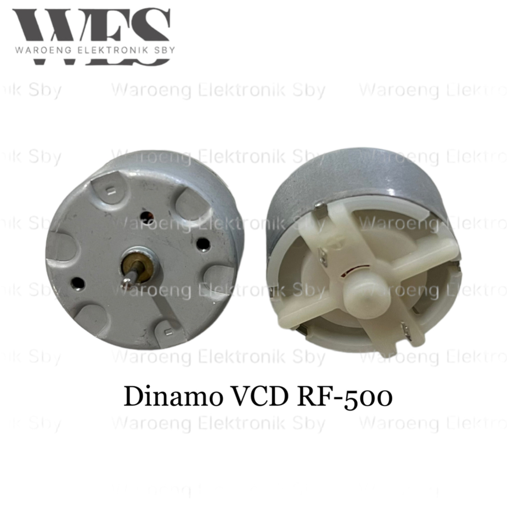 Jual MOTOR VCD RF-500 / MOTOR DINAMO 6VOLT | Shopee Indonesia
