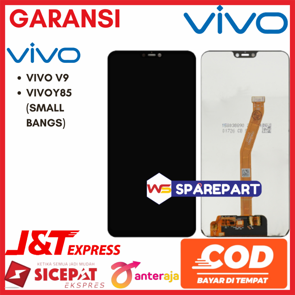 Jual LCD TOUCHSCREEN VIVO V9 / Y85 - ORIGINAL FULLSET | Shopee Indonesia