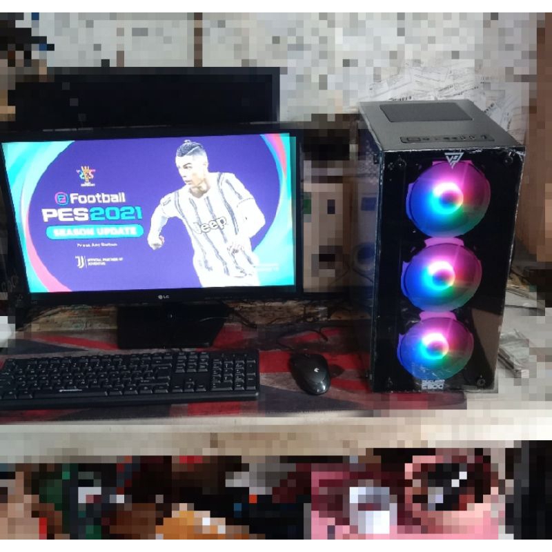 Jual pc komputer fullset core i5 4590/vga rx 550 4gb ddr5/ram 16gb/ssd ...