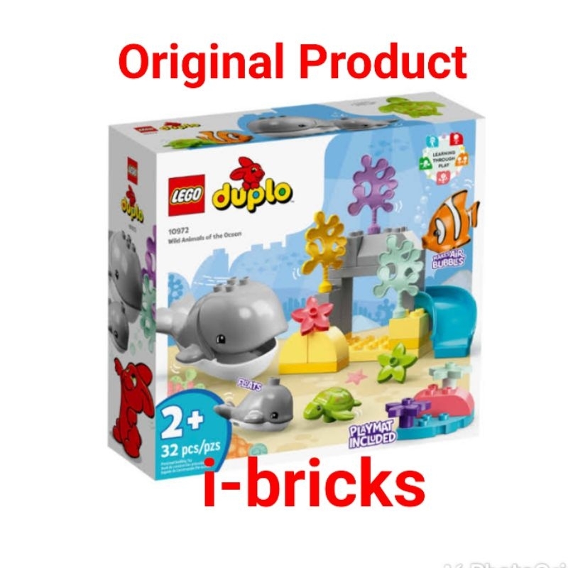 Jual LEGO Duplo 10972 Wild Animals of the Ocean | Shopee Indonesia