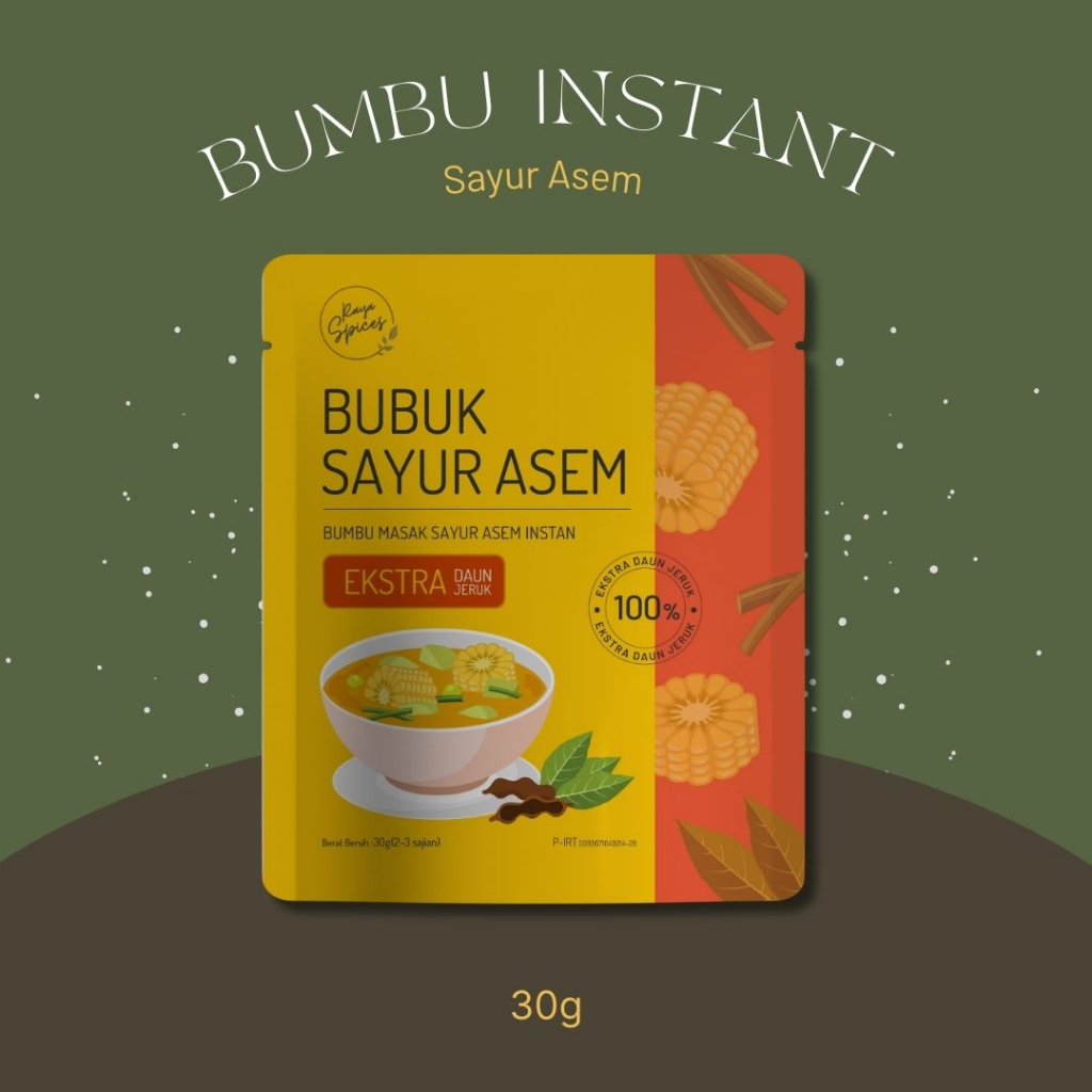 Jual Raya Spices - Bumbu Masak Sayur Asem 30g | Shopee Indonesia