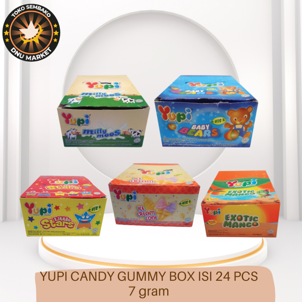Jual YUPI CANDY | YUPI CANDY GUMMY BABY BEARS BOX | YUPI CANDY GUMMY ...