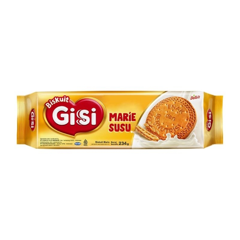 Jual GISI BISKUIT MARIE SUSU PACK 234 GRAM TERMURAH | Shopee Indonesia