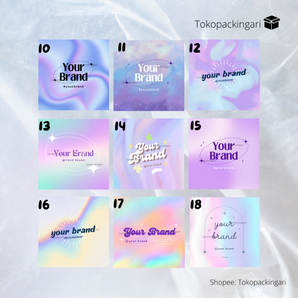 Jual Alas Packing | Gradation Series 2 | Paper Aksesoris | Kertas ...